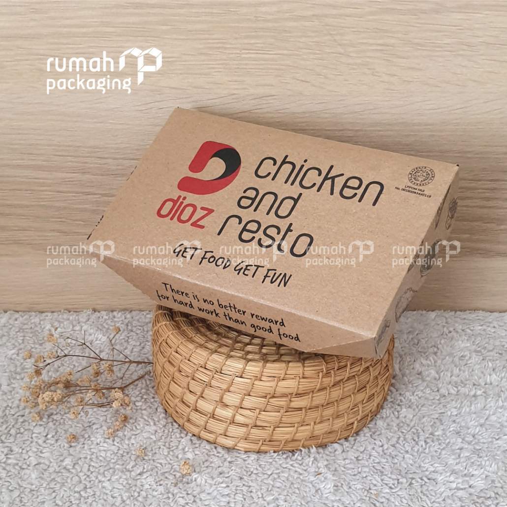 Lunch Box – Nasi Ayam – Rumah Packaging